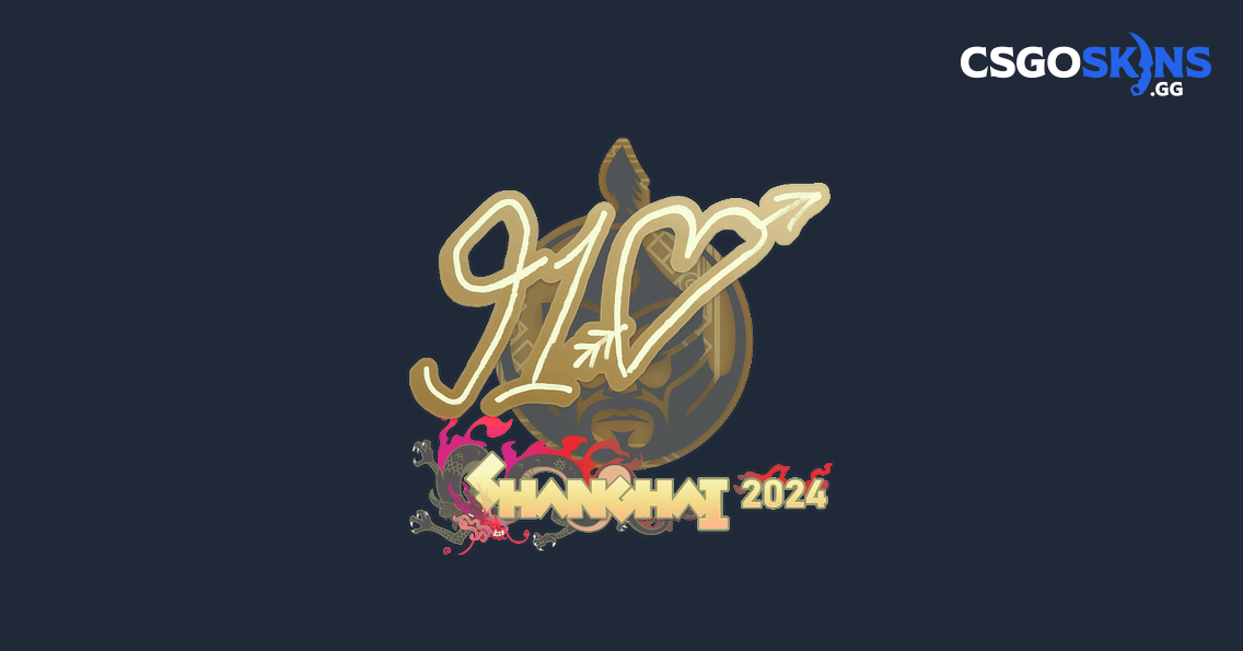 Sticker | 910 | Shanghai 2024 - CSGOSKINS.GG