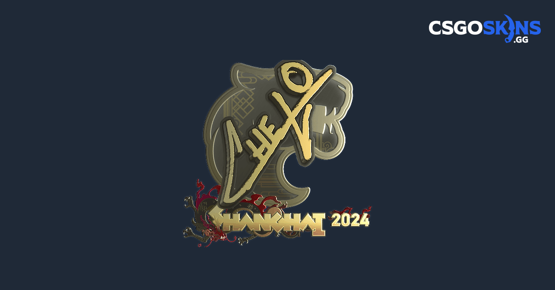 Sticker | chelo (Gold) | Shanghai 2024 - CSGOSKINS.GG