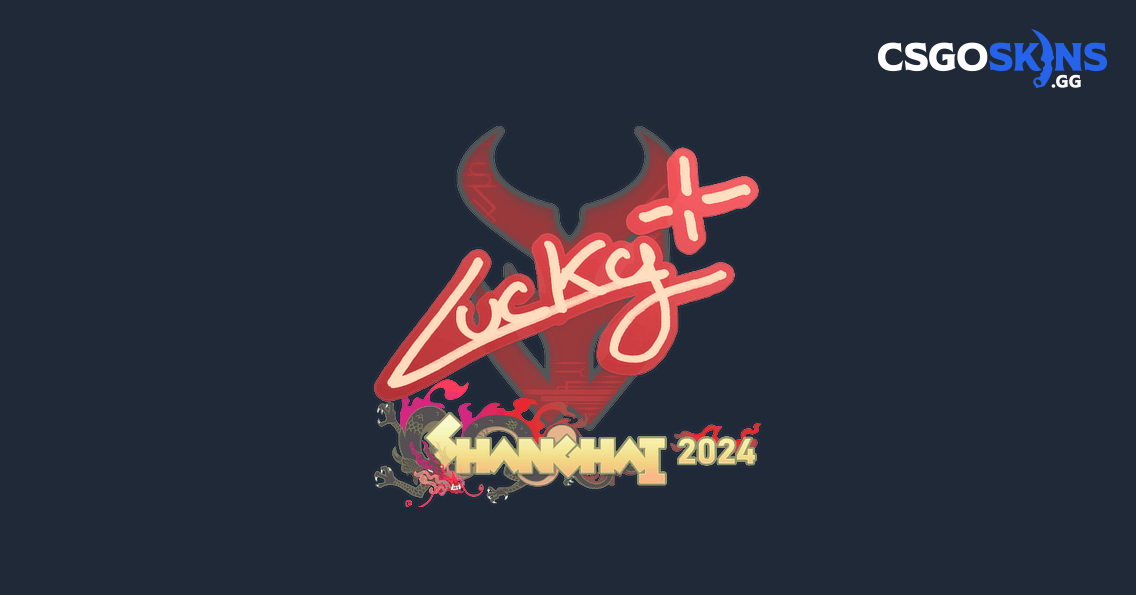 Sticker | Lucky | Shanghai 2024 - CSGOSKINS.GG