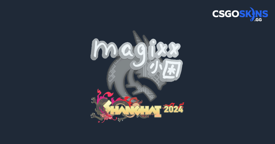 Sticker | magixx | Shanghai 2024 - CSGOSKINS.GG