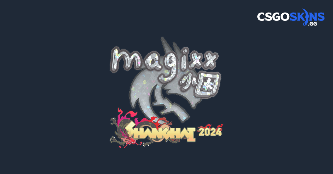 Sticker | magixx (Glitter) | Shanghai 2024 - CSGOSKINS.GG