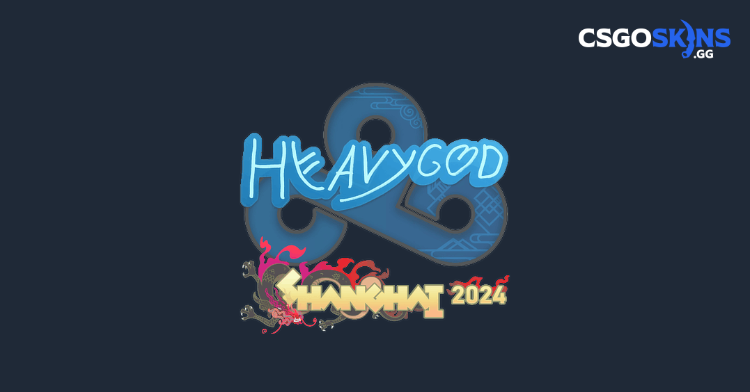 Sticker | Heavygod | Shanghai 2024 - CSGOSKINS.GG