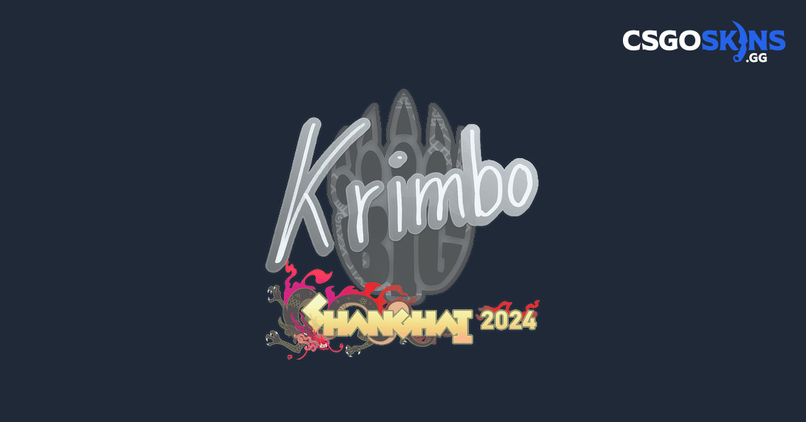 Sticker | Krimbo | Shanghai 2024 - CSGOSKINS.GG