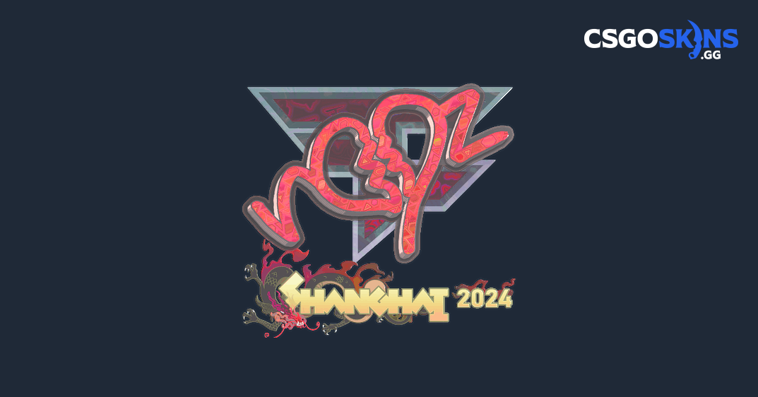 Sticker | ropz (Holo) | Shanghai 2024 - CSGOSKINS.GG