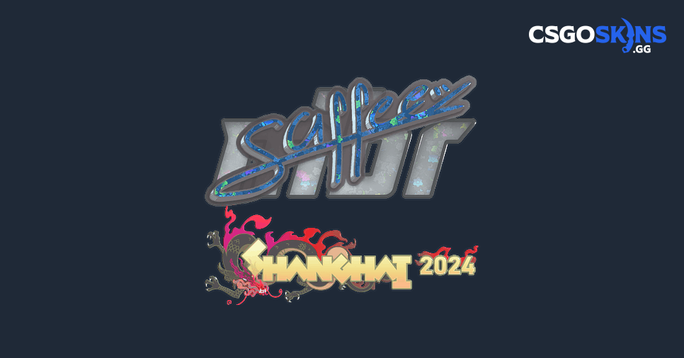 Sticker | saffee (Glitter) | Shanghai 2024 - CSGOSKINS.GG