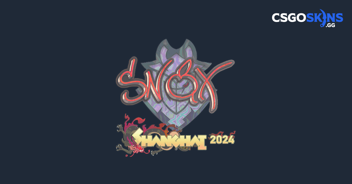 Sticker | Snax (Holo) | Shanghai 2024 - CSGOSKINS.GG