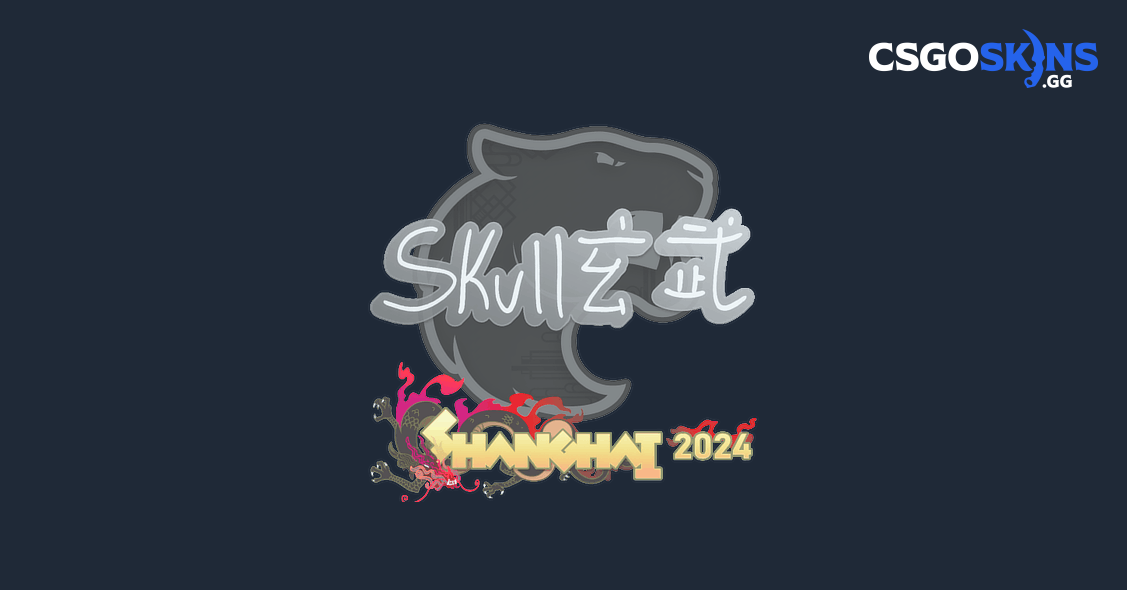 Sticker | skullz | Shanghai 2024 - CSGOSKINS.GG