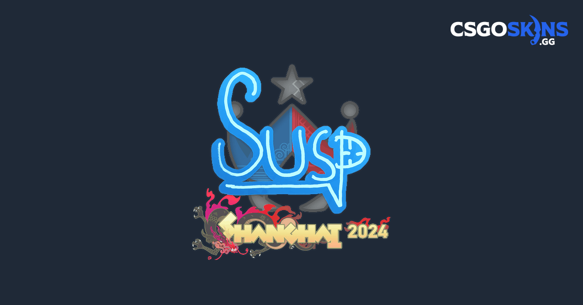Sticker | susp | Shanghai 2024 - CSGOSKINS.GG