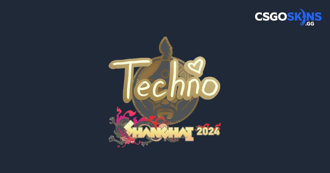 Sticker | Techno4K | Shanghai 2024 - CSGOSKINS.GG