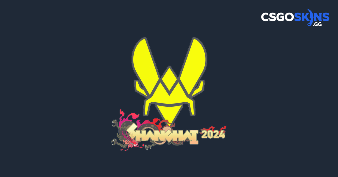 Sticker | Vitality | Shanghai 2024 - CSGOSKINS.GG