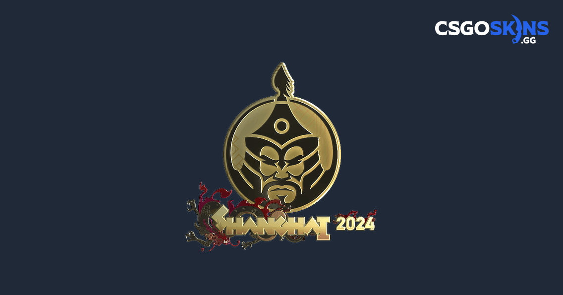 Sticker | The MongolZ (Gold) | Shanghai 2024 - CSGOSKINS.GG