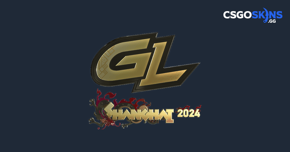 Sticker | GamerLegion (Gold) | Shanghai 2024 - CSGOSKINS.GG