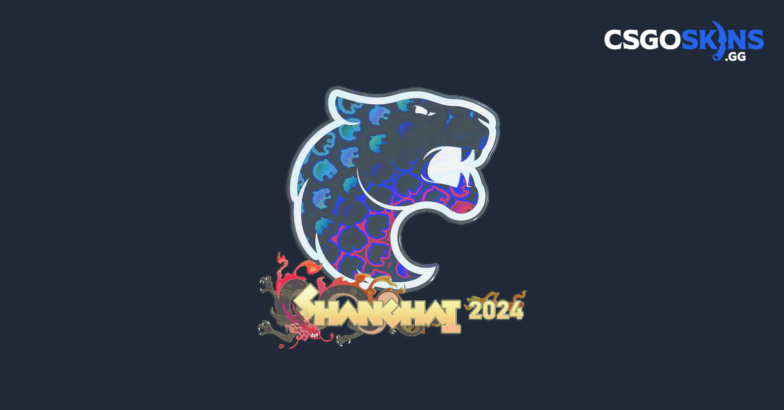 Sticker | FURIA (Holo) | Shanghai 2024 - CSGOSKINS.GG