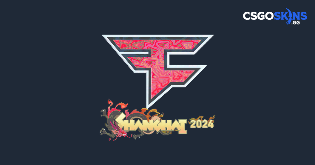 Sticker | FaZe Clan (Holo) | Shanghai 2024 - CSGOSKINS.GG
