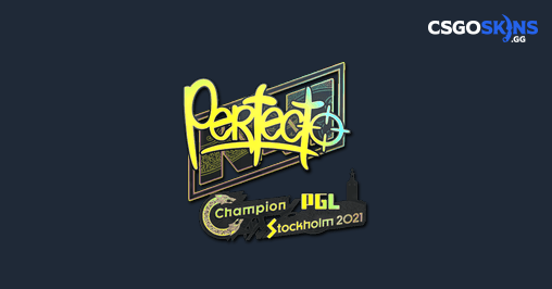 Sticker | Perfecto (Holo) | Stockholm 2021 - CSGOSKINS.GG