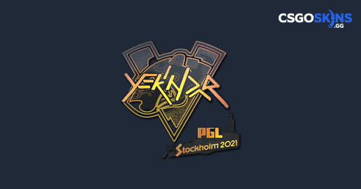 Sticker | YEKINDAR (Holo) | Stockholm 2021 - CSGOSKINS.GG