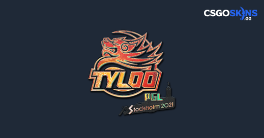 Sticker | Tyloo (Holo) | Stockholm 2021 - CSGOSKINS.GG
