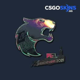 Sticker | FURIA (Holo) | Stockholm 2021 - CSGOSKINS.GG