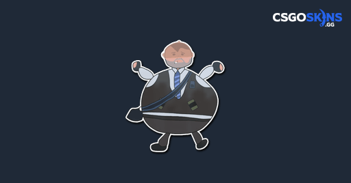 Sticker | Poorly Drawn Number K - CSGOSKINS.GG