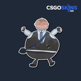Sticker | Poorly Drawn Number K - CSGOSKINS.GG