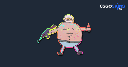 Sticker | Poorly Drawn Terrorist (Holo) - CSGOSKINS.GG