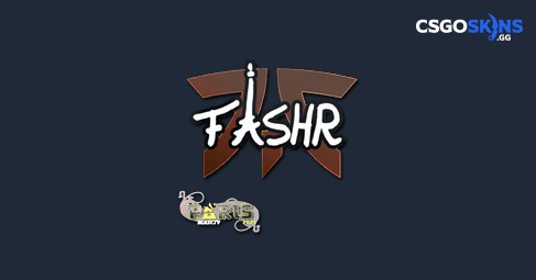 Sticker | FASHR | Paris 2023 - CSGOSKINS.GG
