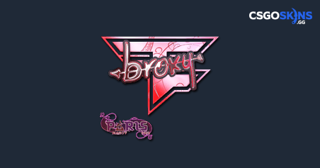 Sticker | broky (Holo) | Paris 2023 - CSGOSKINS.GG