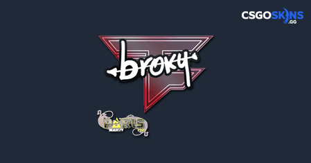 Sticker | broky | Paris 2023 - CSGOSKINS.GG