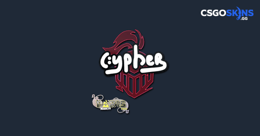 Sticker | Cypher | Paris 2023 - CSGOSKINS.GG