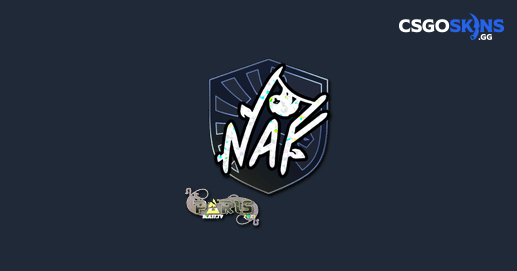 Sticker | NAF (Glitter) | Paris 2023 - CSGOSKINS.GG