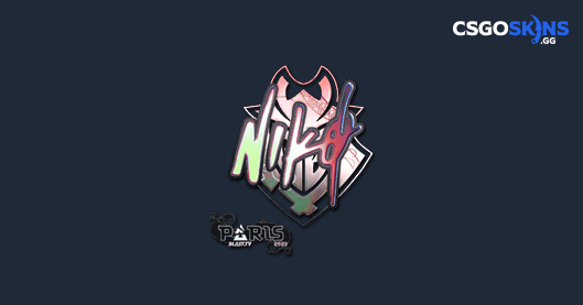 Sticker | NiKo (Holo) | Paris 2023 - CSGOSKINS.GG