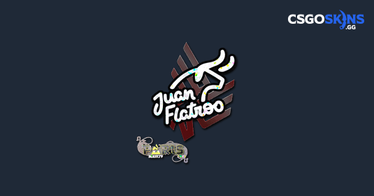 Sticker | juanflatroo (Glitter) | Paris 2023 - CSGOSKINS.GG