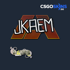 Sticker | jkaem | Paris 2023 - CSGOSKINS.GG