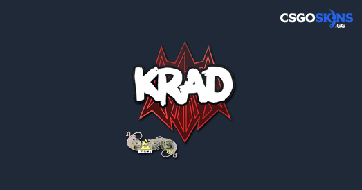 Sticker | Krad | Paris 2023 - CSGOSKINS.GG