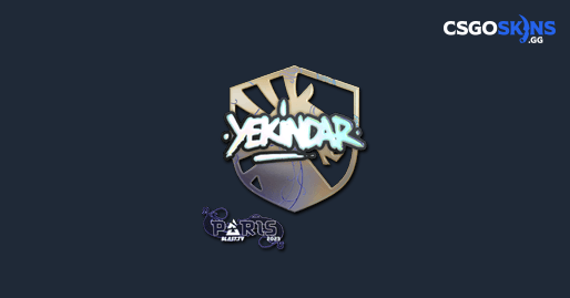Sticker | YEKINDAR (Holo) | Paris 2023 - CSGOSKINS.GG