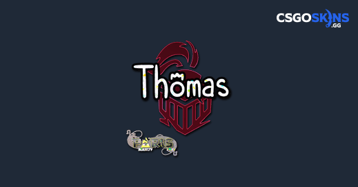 Sticker | Thomas (Glitter) | Paris 2023 - CSGOSKINS.GG