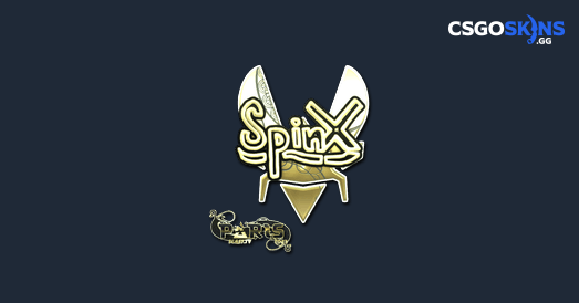 Sticker | Spinx (Gold) | Paris 2023 - CSGOSKINS.GG