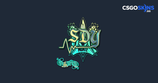 Sticker | sdy (Holo) | Paris 2023 - CSGOSKINS.GG