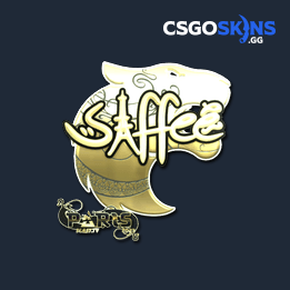 Sticker | saffee (Gold) | Paris 2023 - CSGOSKINS.GG