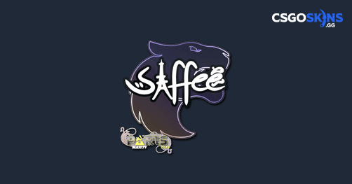 Sticker | saffee | Paris 2023 - CSGOSKINS.GG