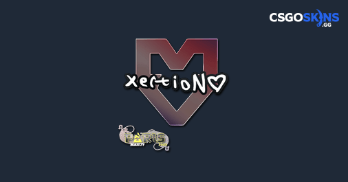 Sticker | xertioN | Paris 2023 - CSGOSKINS.GG