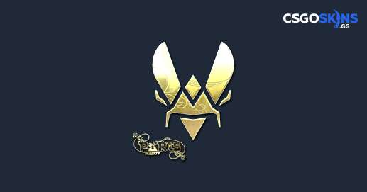 Sticker | Vitality (Gold) | Paris 2023 - CSGOSKINS.GG
