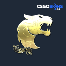Sticker | FURIA (Gold) | Paris 2023 - CSGOSKINS.GG