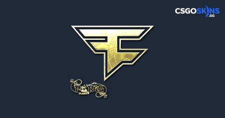 Sticker | FaZe Clan (Gold) | Paris 2023 - CSGOSKINS.GG