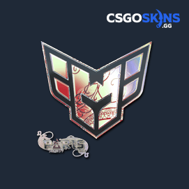 Sticker | Heroic (Holo) | Paris 2023 - CSGOSKINS.GG