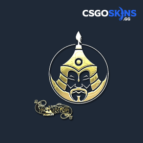 Sticker | The MongolZ (Gold) | Paris 2023 - CSGOSKINS.GG