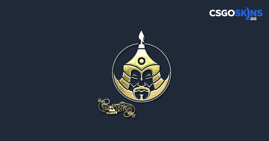Sticker | The MongolZ (Gold) | Paris 2023 - CSGOSKINS.GG