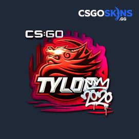 Sticker | TYLOO (Foil) | 2020 RMR - CSGOSKINS.GG