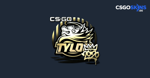 Sticker | TYLOO (Gold) | 2020 RMR - CSGOSKINS.GG
