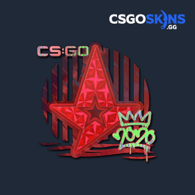 Sticker | Astralis (Holo) | 2020 RMR - CSGOSKINS.GG